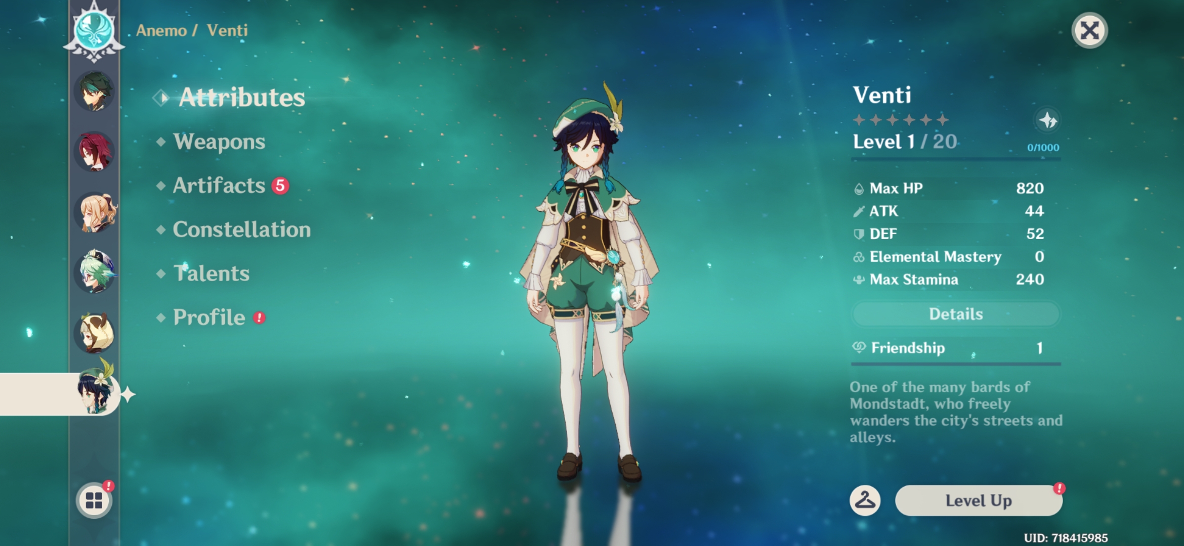 Finally all available archons Genshin Impact | HoYoLAB