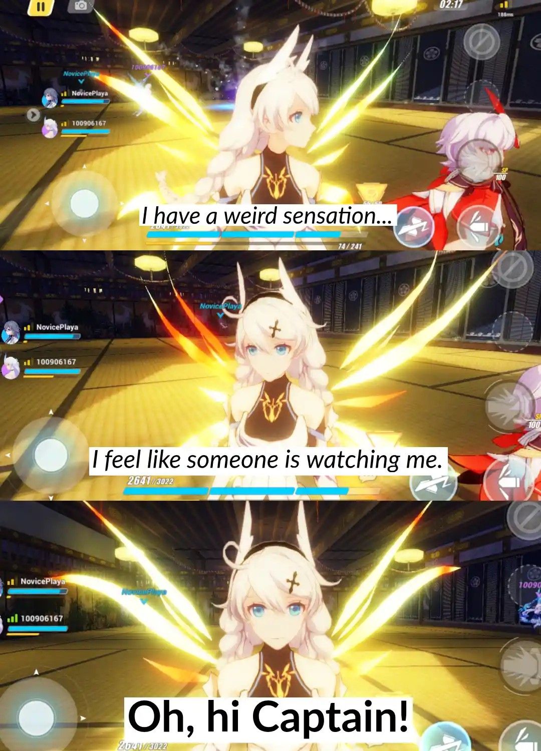 Kiana feeling someone is watching her…. Honkai Impact 3rd | HoYoLAB
