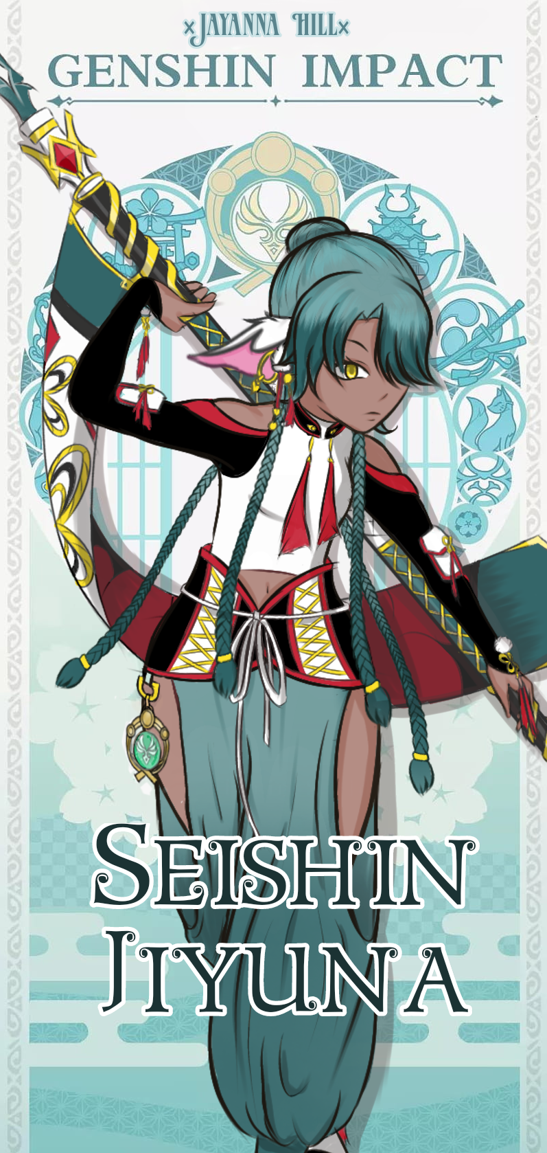 so I made a Oc genshin Impact Genshin Impact | HoYoLAB