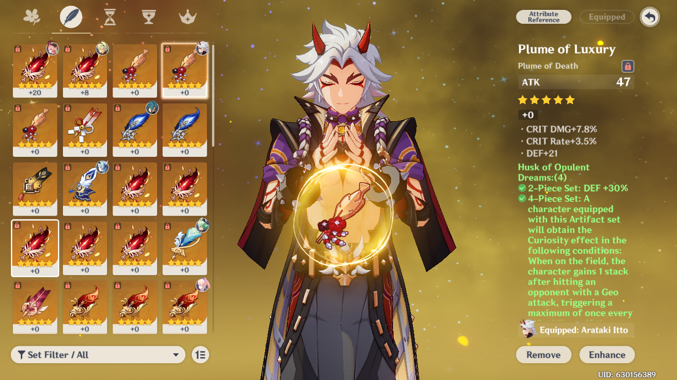 Finally got the best piece for Itto Genshin Impact | HoYoLAB