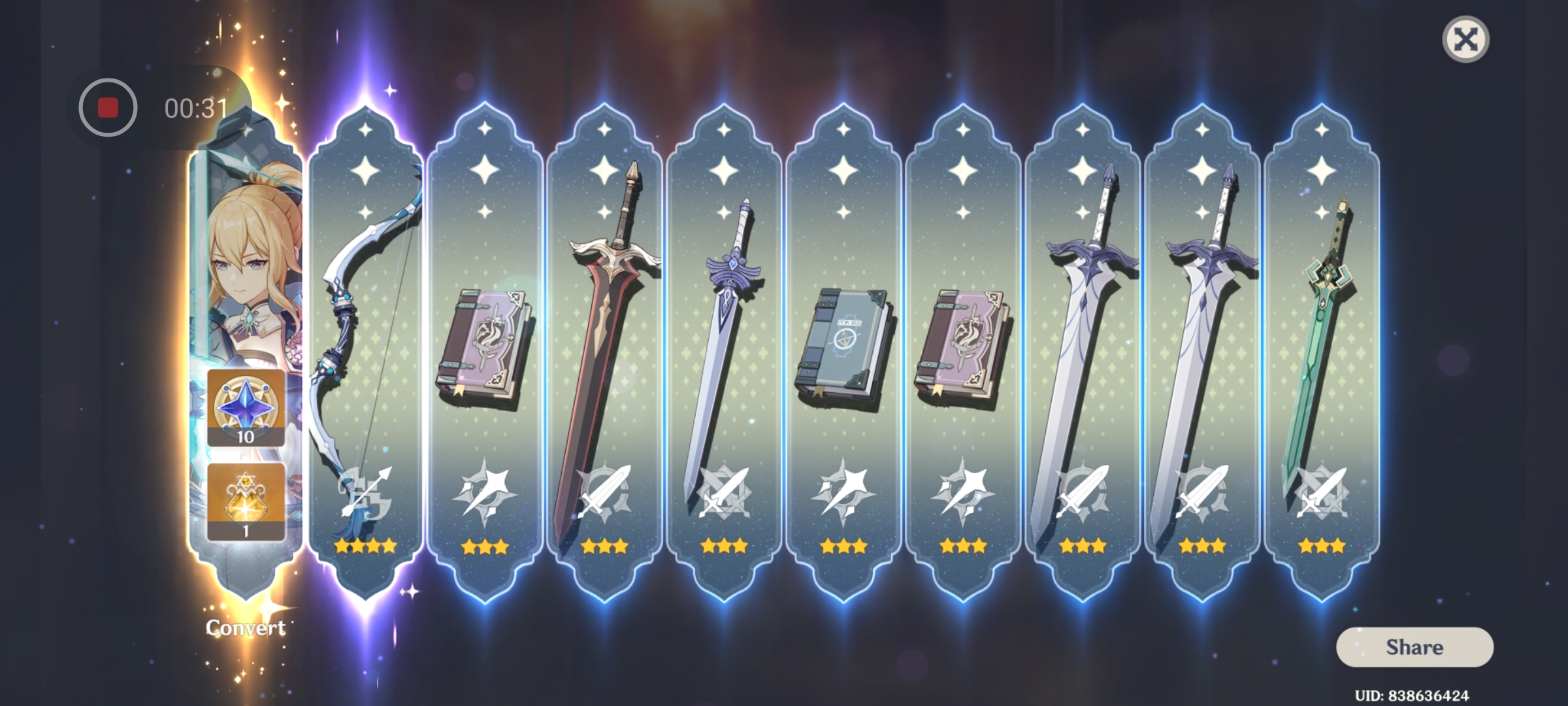 Early one at 50th pull!!! Genshin Impact | HoYoLAB