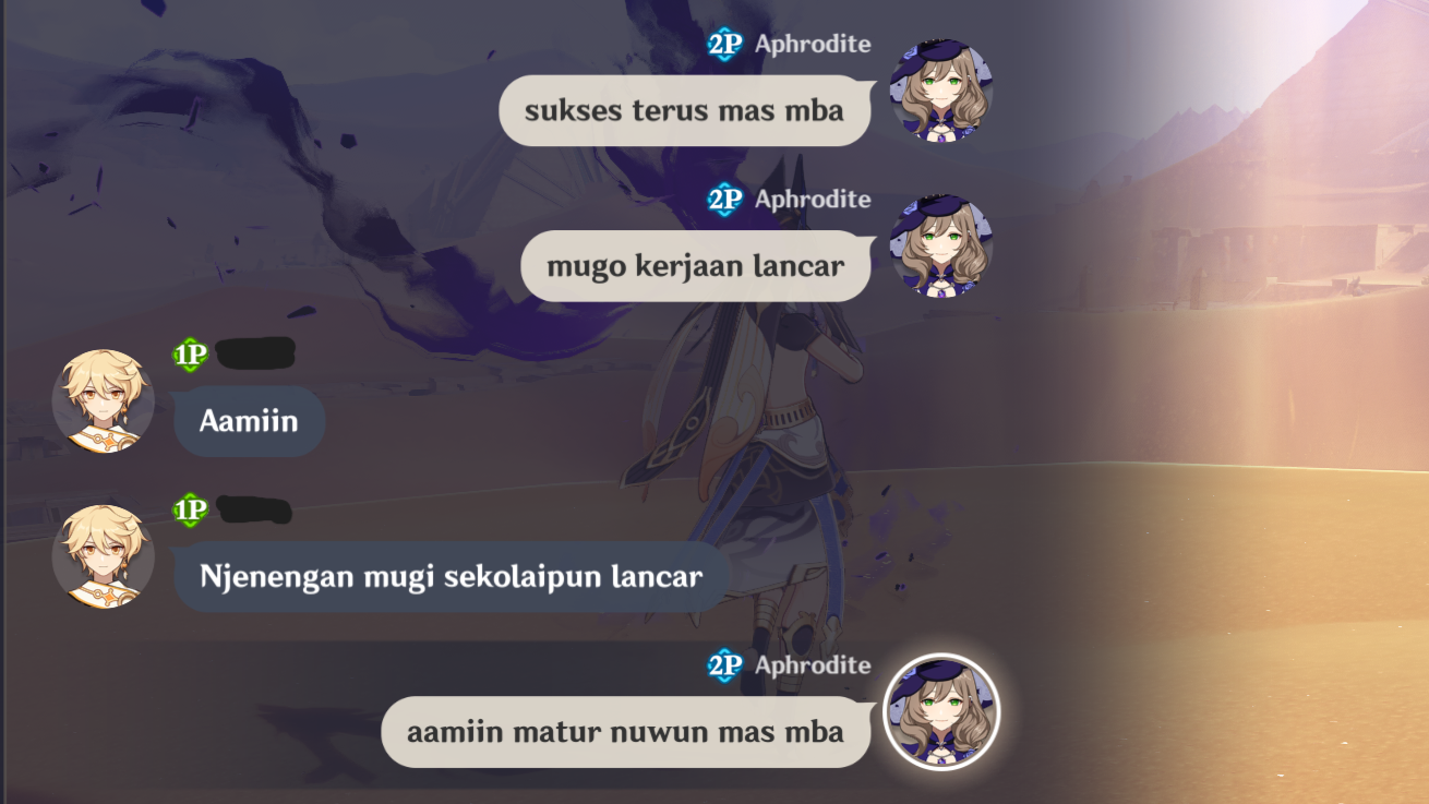 Javanese Language Genshin Impact | HoYoLAB