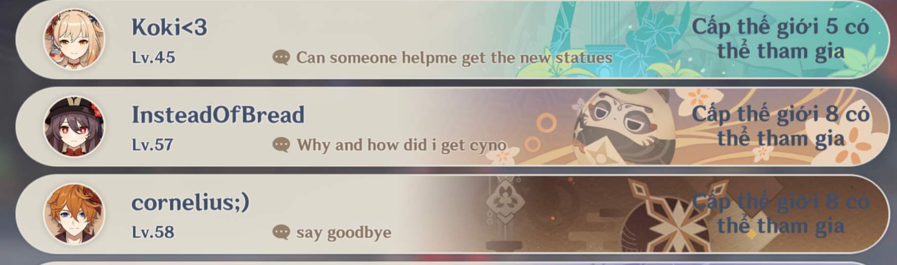 Beautiful signatures Genshin Impact | HoYoLAB