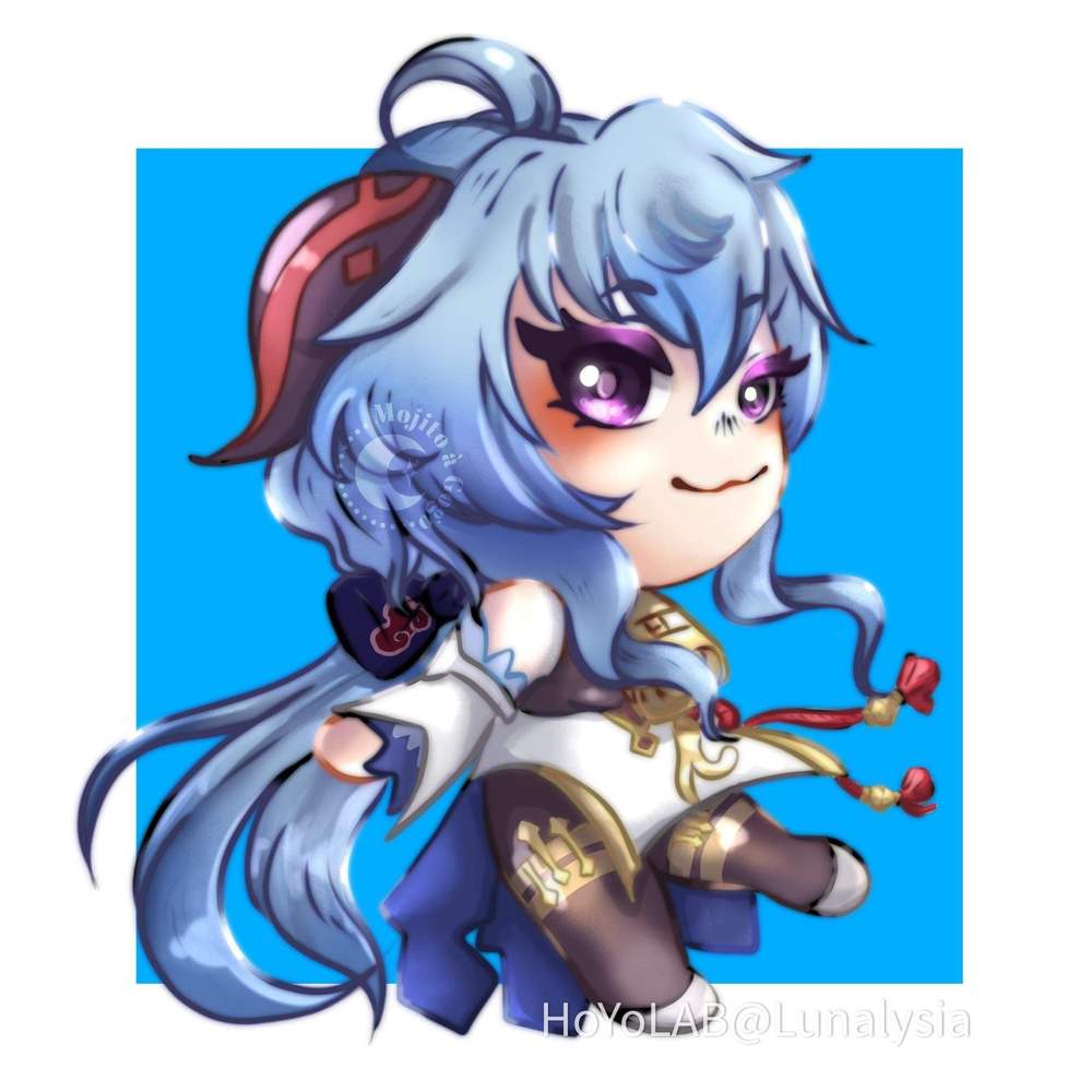 Ganyu Chibi Genshin Impact | HoYoLAB