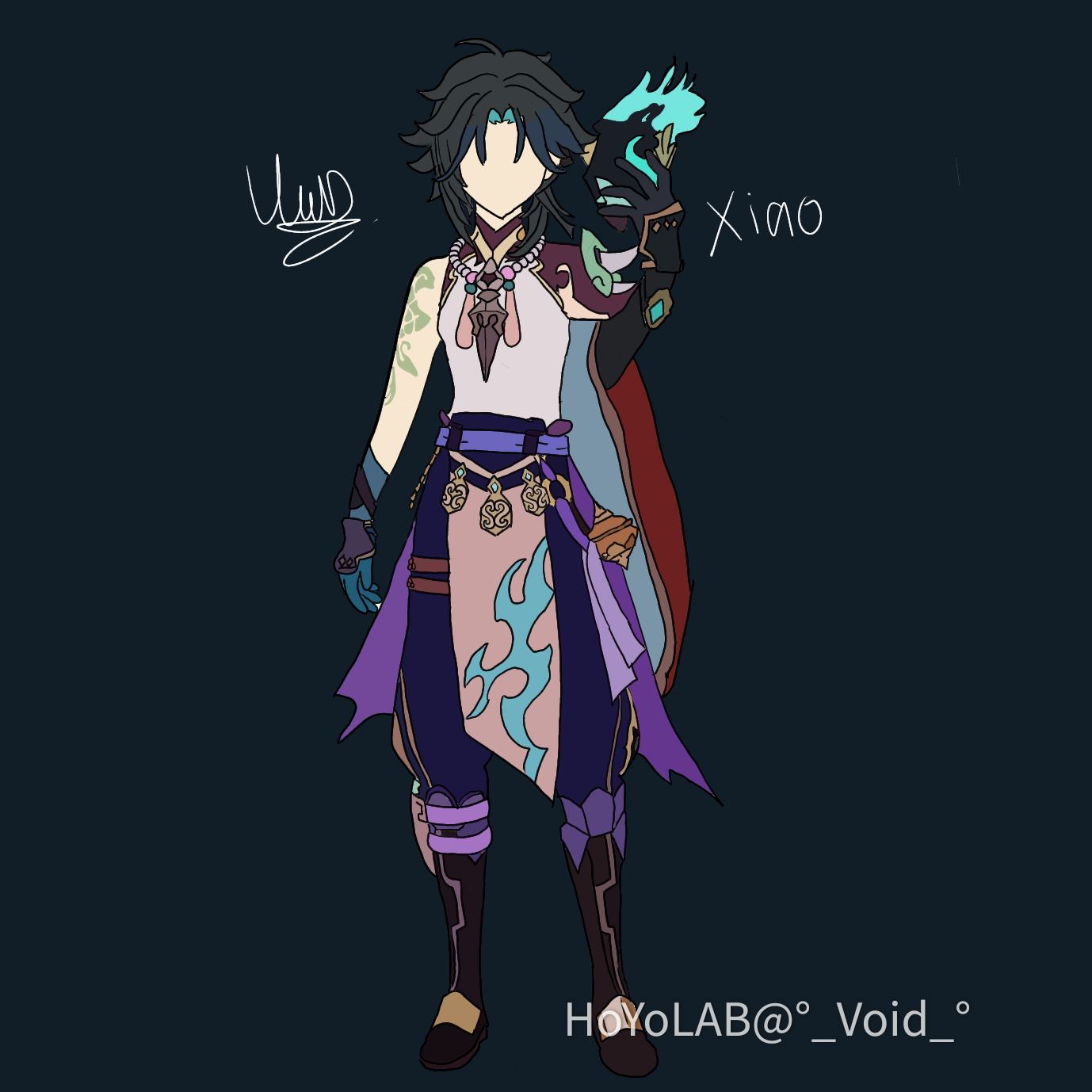 Xiao [Quick Sketch] Genshin Impact | HoYoLAB