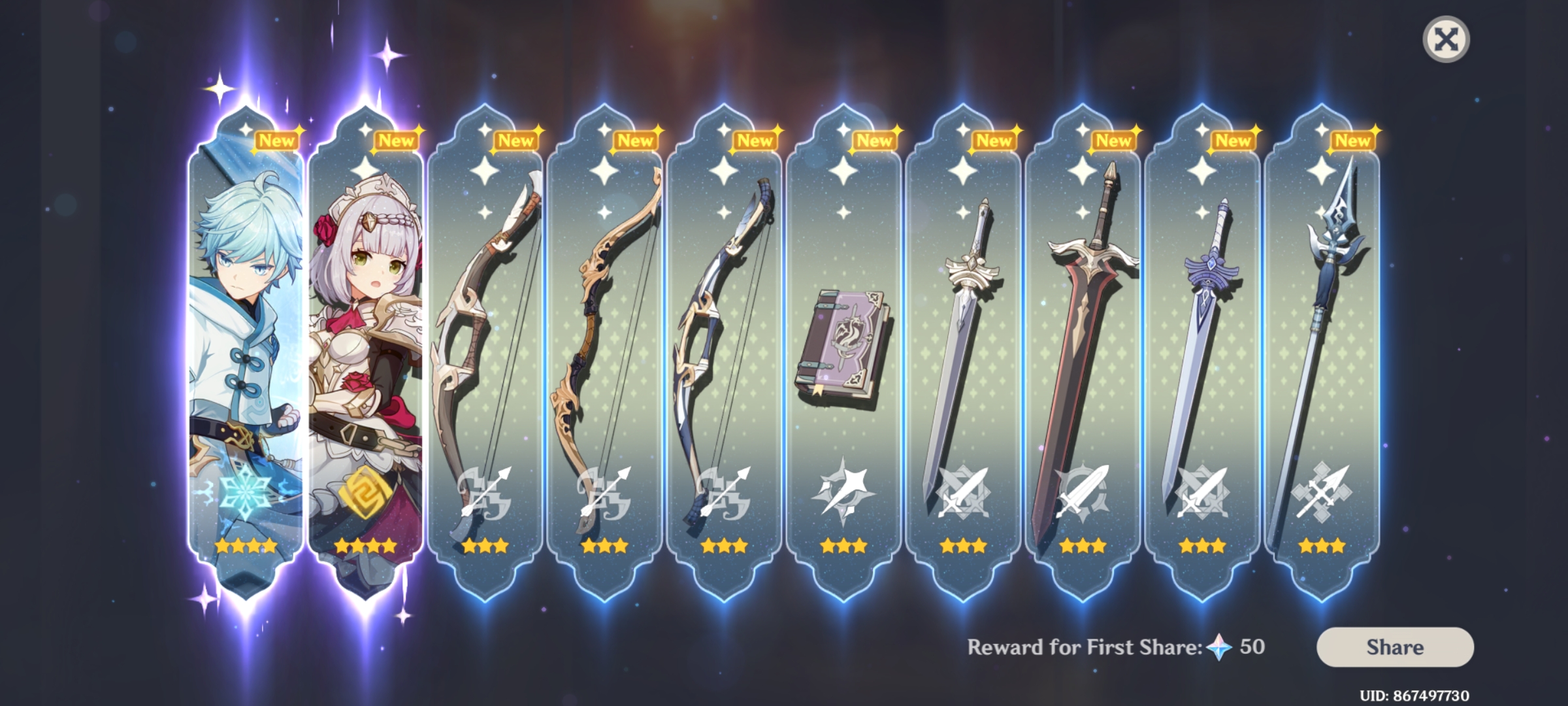 My first 10x Genshin Impact | HoYoLAB