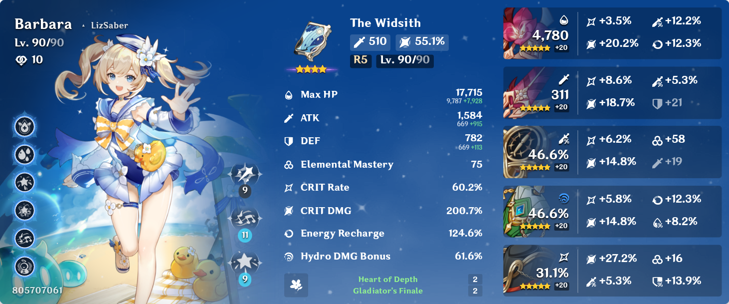 Babara "3, 2, 1 music starto" Genshin Impact | HoYoLAB