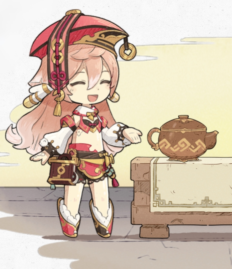 Chibi Yanfei from the event Genshin Impact | HoYoLAB