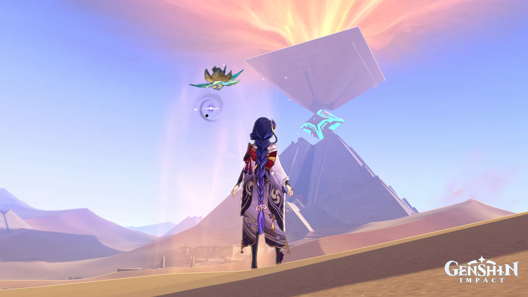 Finally the big pyramid revealed Genshin Impact | HoYoLAB