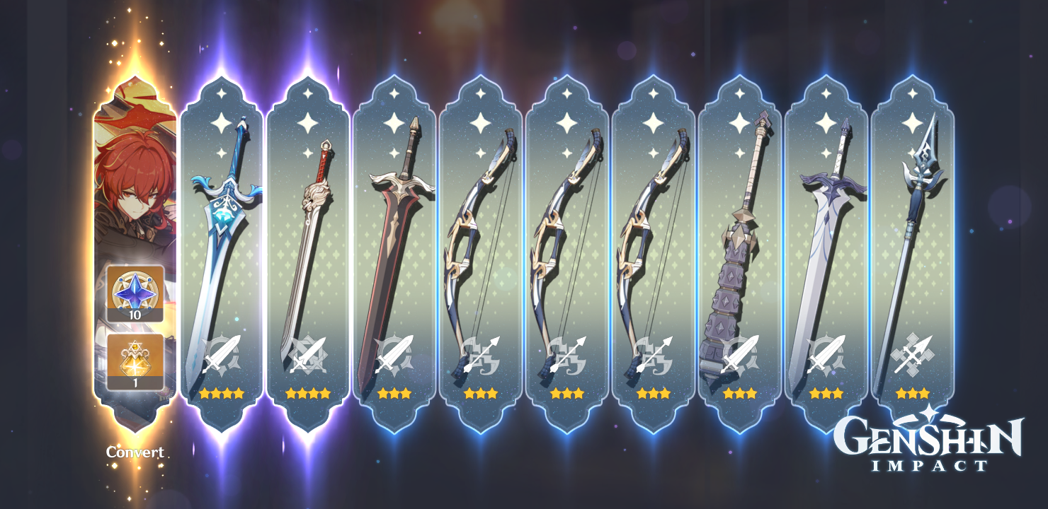 Standard banner pulls Genshin Impact | HoYoLAB