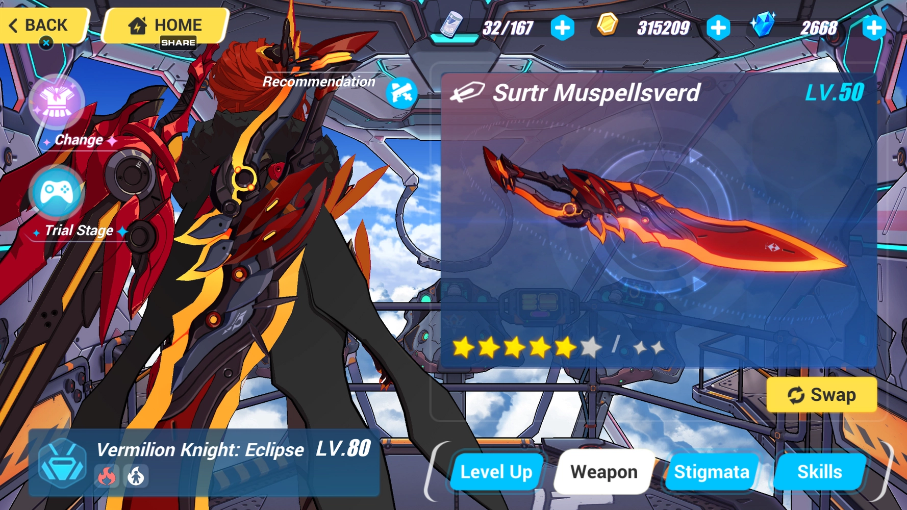 update on my vermillion knight: eclipse build Honkai Impact 3rd | HoYoLAB
