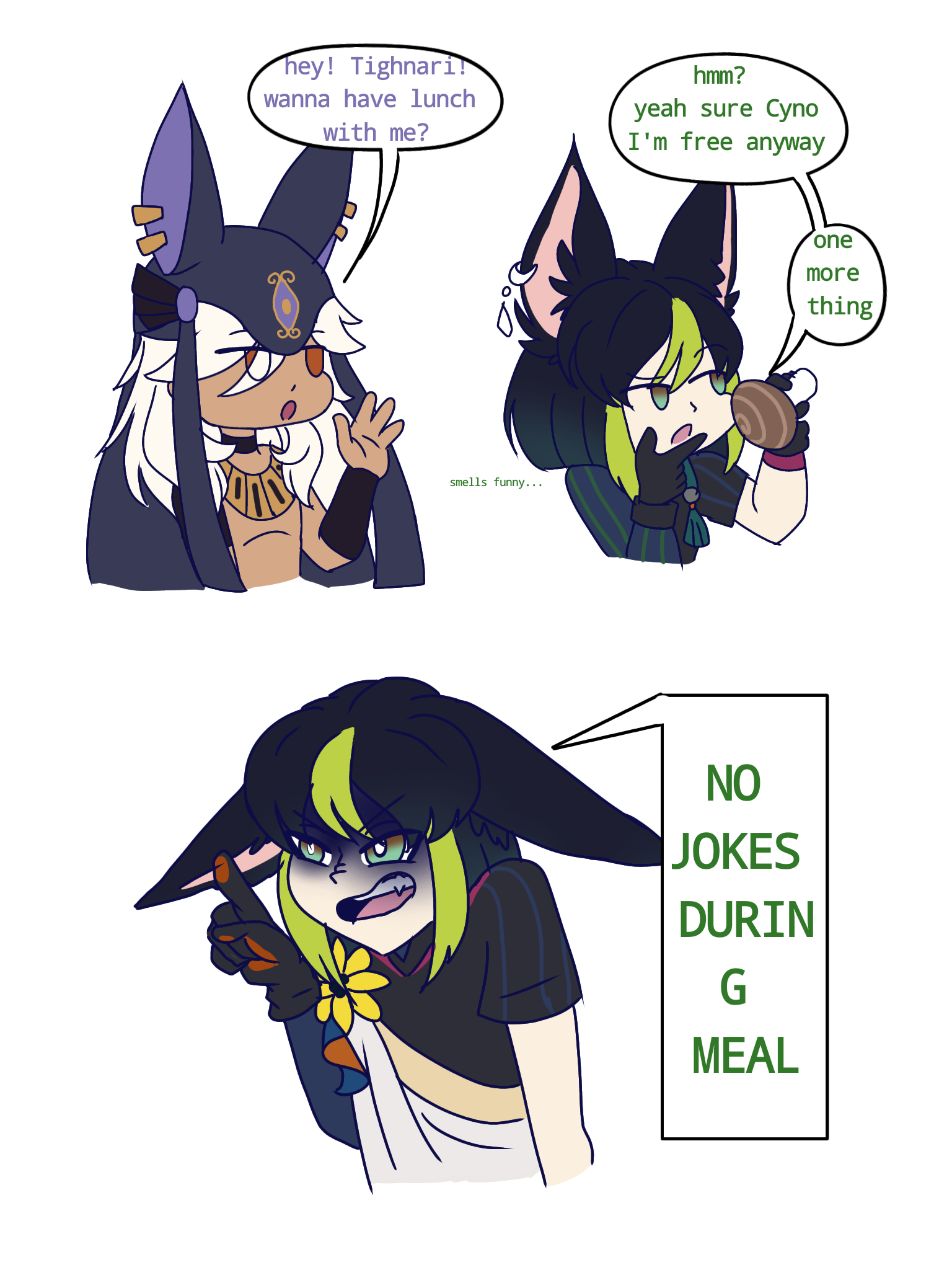 Cyno's Voice lines inspired me Genshin Impact | HoYoLAB