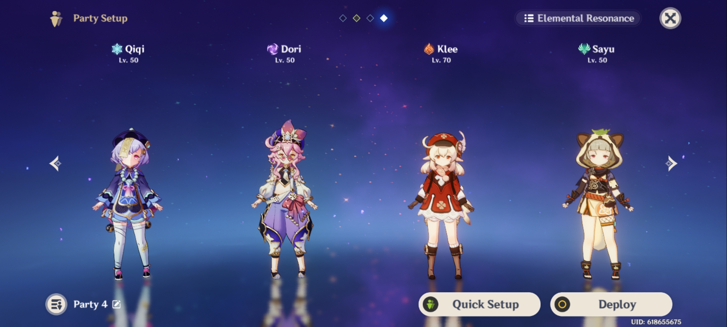 I finally have all members of the short squad Genshin Impact | HoYoLAB