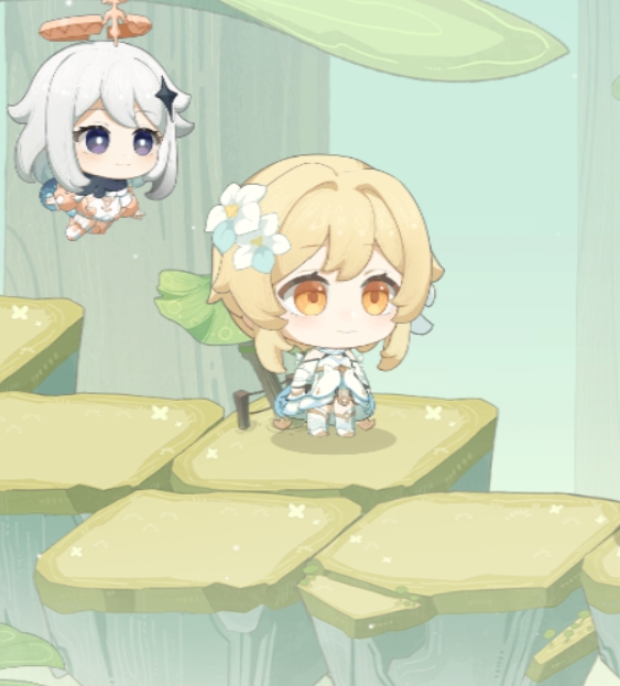 Chibi Lumine always brings me a smile to my face Genshin Impact | HoYoLAB