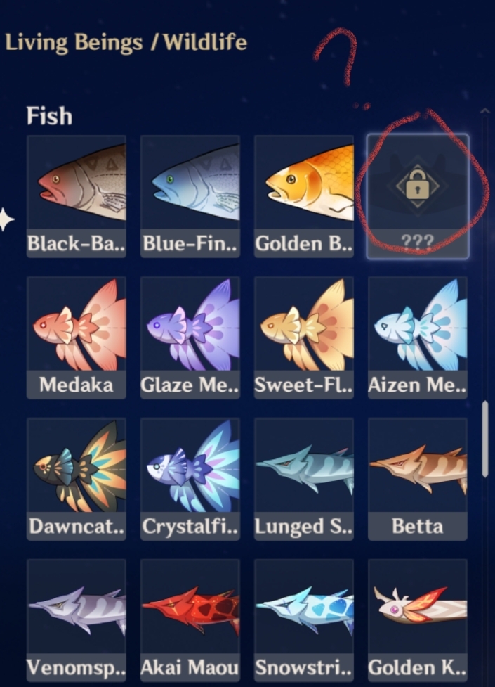 Which fish is this fish that I have missed? Genshin Impact | HoYoLAB