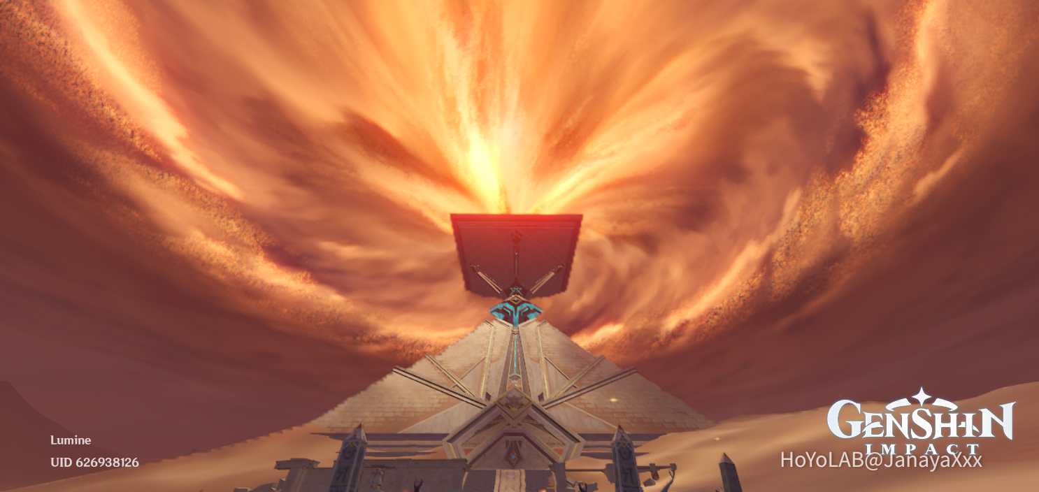 Temple in Sumeru's desert 🏜 Genshin Impact | HoYoLAB