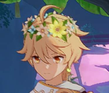 AETHER WITH A FLOWER CROWN??? HAIHSEJHSH Genshin Impact | HoYoLAB