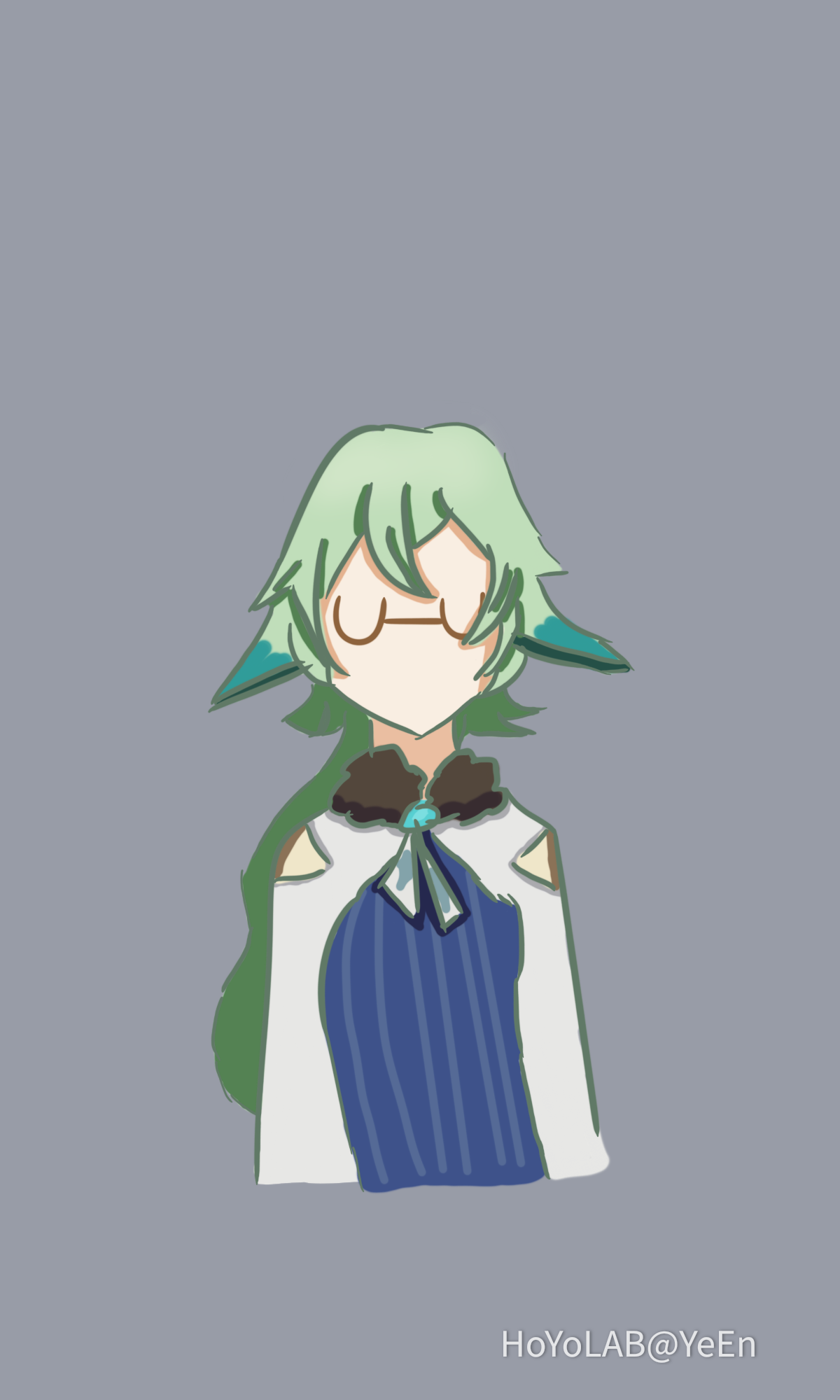 Quick Sucrose drawing Genshin Impact | HoYoLAB