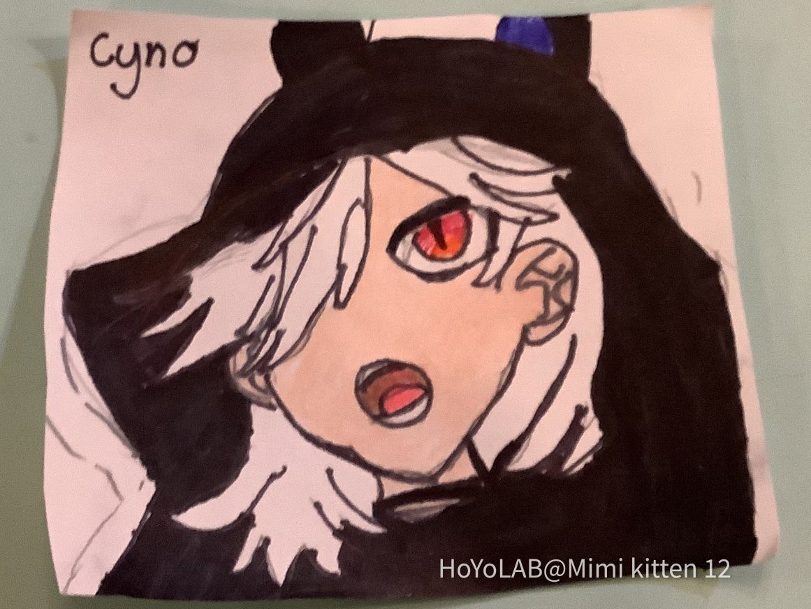 Drawing Cyno Genshin Impact | HoYoLAB