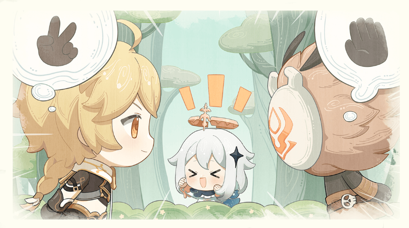 Paimon's always there to cheer you on ! | Genshin Impact | HoYoLAB