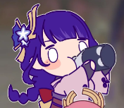 Chibi Ei with Dango Milk | HoYoLAB