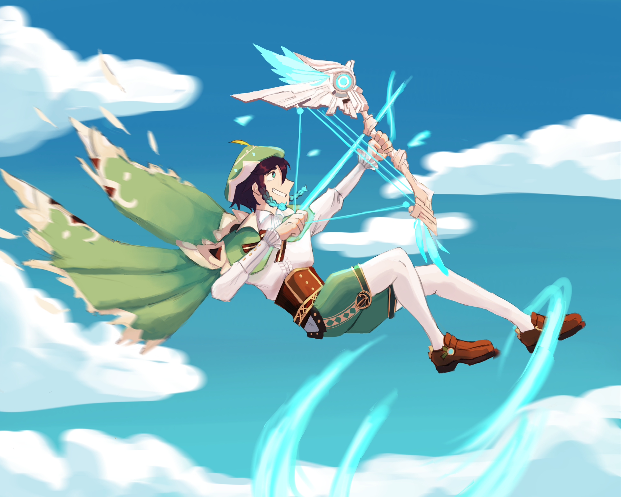 Venti║ Shoot for the Sky Genshin Impact | HoYoLAB