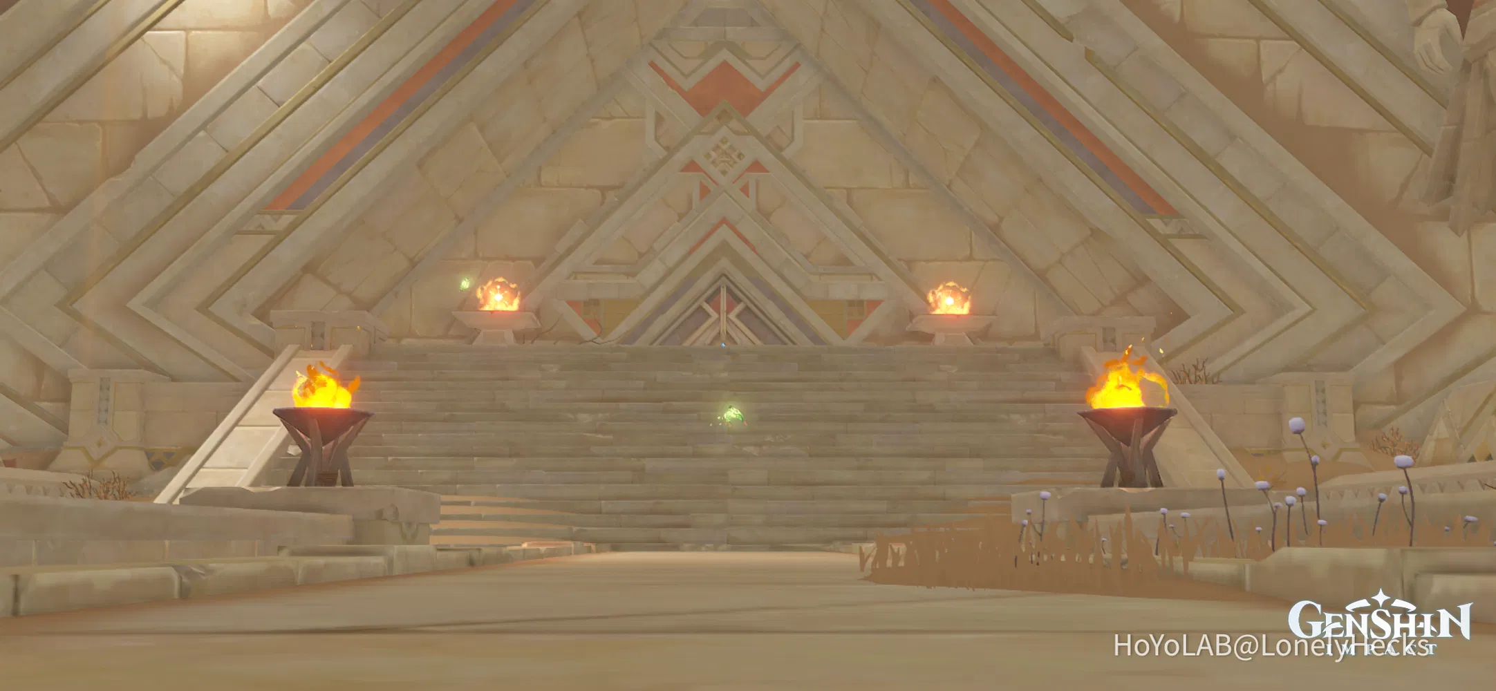 “The barrier and The Pyramid of secrets…” Genshin Impact | HoYoLAB