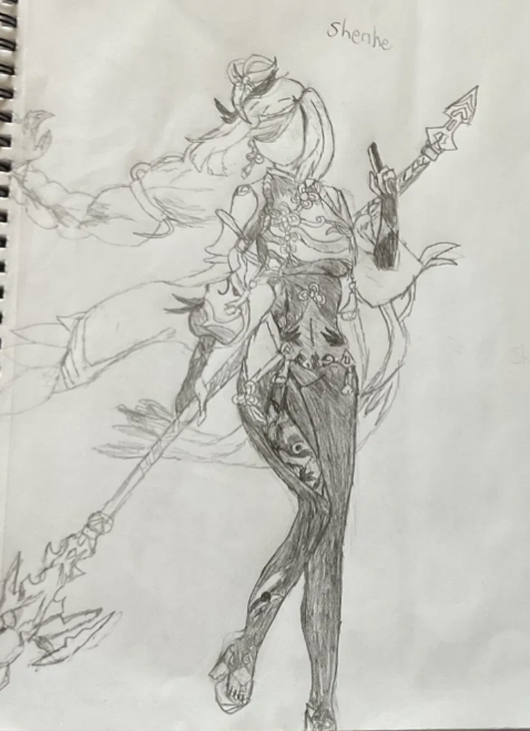 Wanted to Share This Amazing Drawing!! Genshin Impact | HoYoLAB