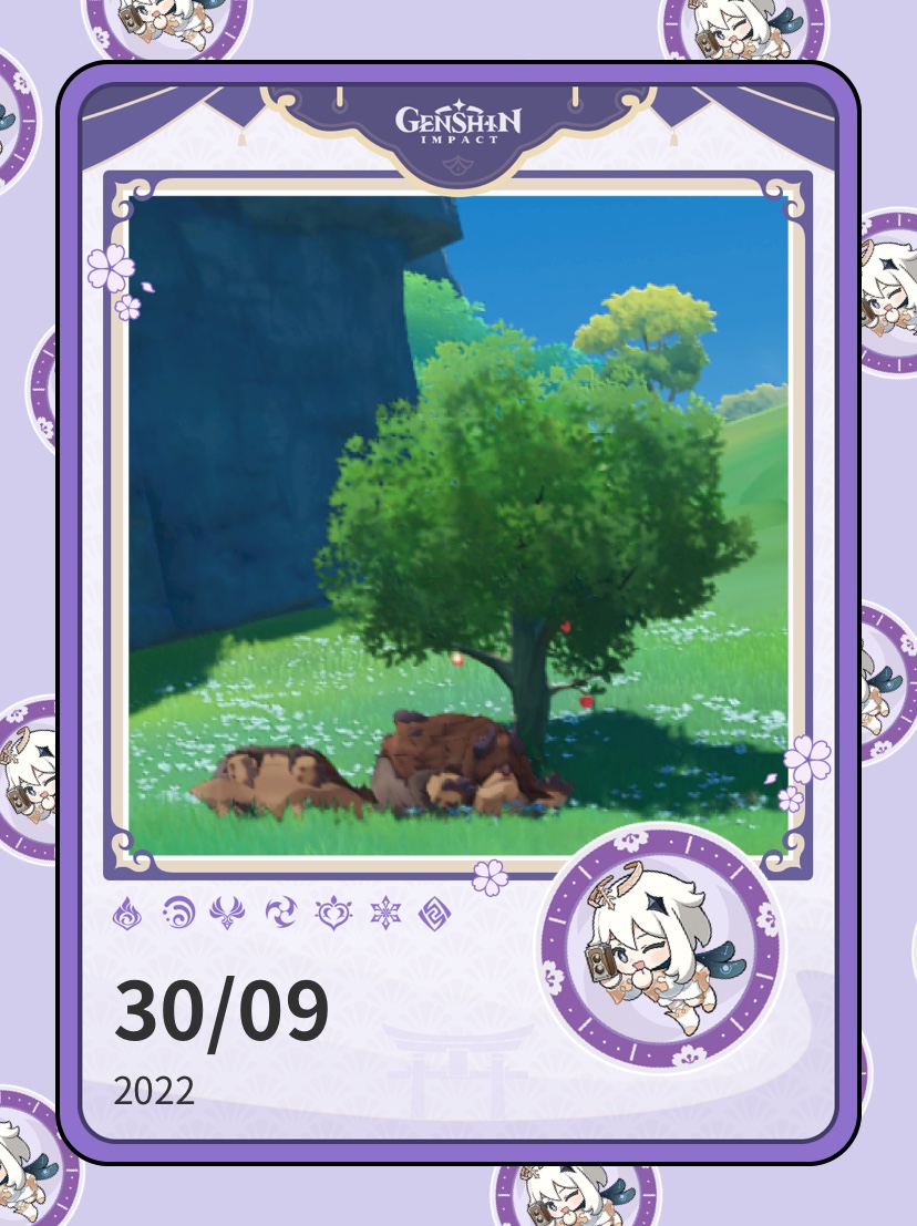 30/09 Nhật Ký - # NhiếpẢnhGiaTeyvat Genshin Impact | HoYoLAB