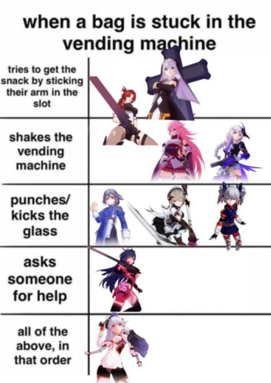Honkai Impact Memes I saw on Google Honkai Impact 3rd | HoYoLAB