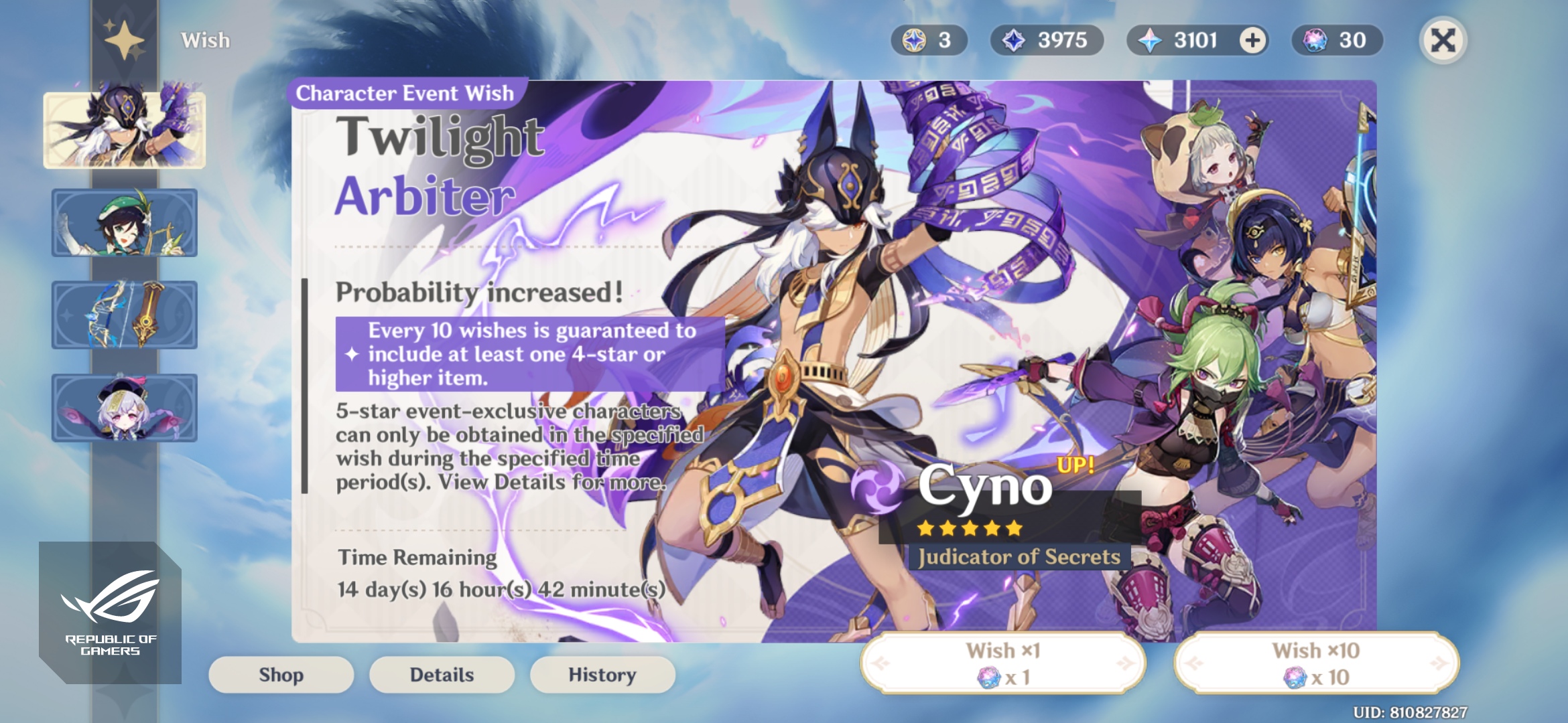 Every time I open Genshin I Always look at this banner Genshin Impact ...