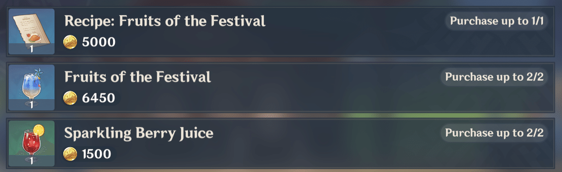 [Version 3.1] All New Recipes and Food in Sumeru Genshin Impact | HoYoLAB