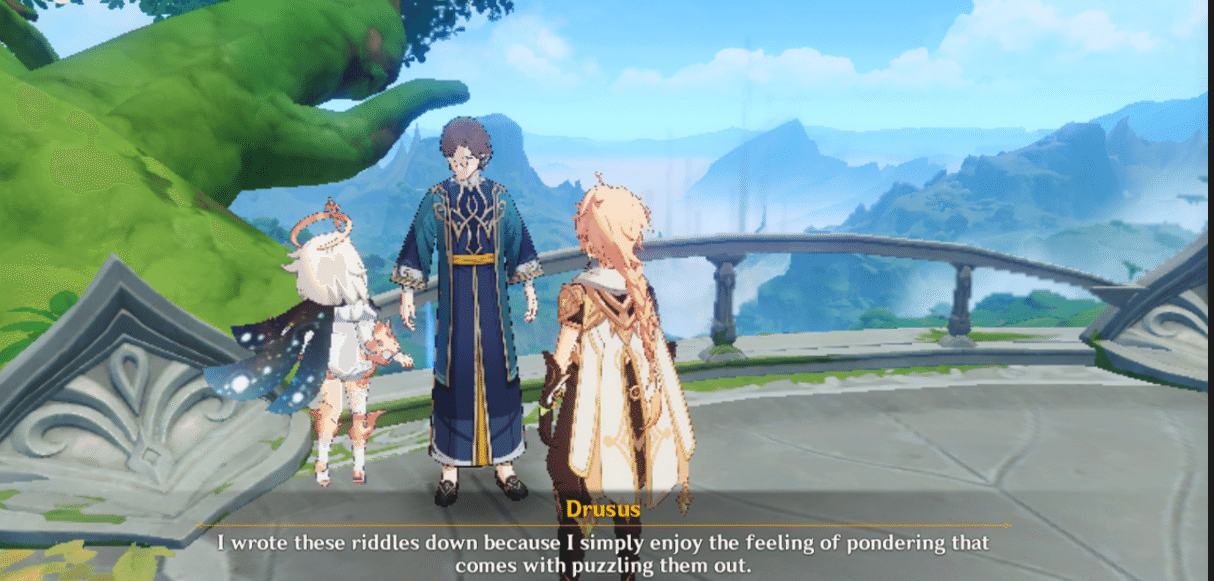 Drusus's Riddles Genshin Impact | HoYoLAB