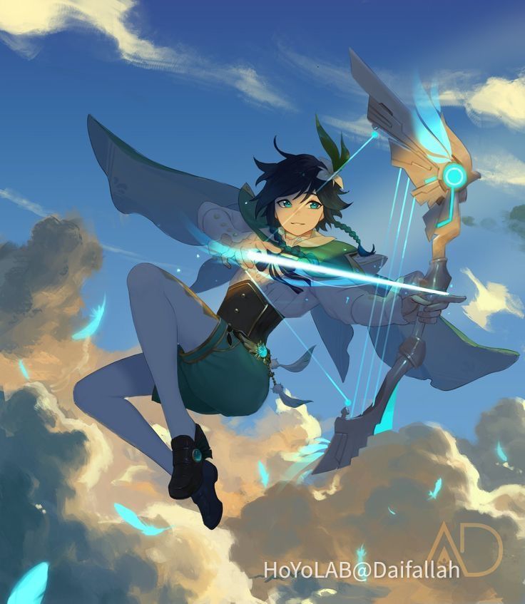 Venti art 🔥 Genshin Impact | HoYoLAB