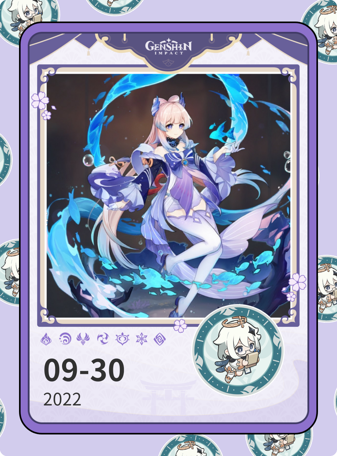 09-30 日记 -# 今日好心情+1 Genshin Impact | HoYoLAB