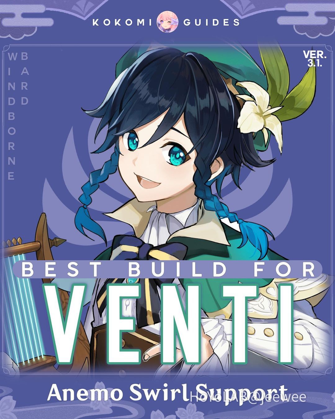 [3.1. Guide] Venti Build 🍺 (Anemo Swirl Support) Genshin Impact | HoYoLAB