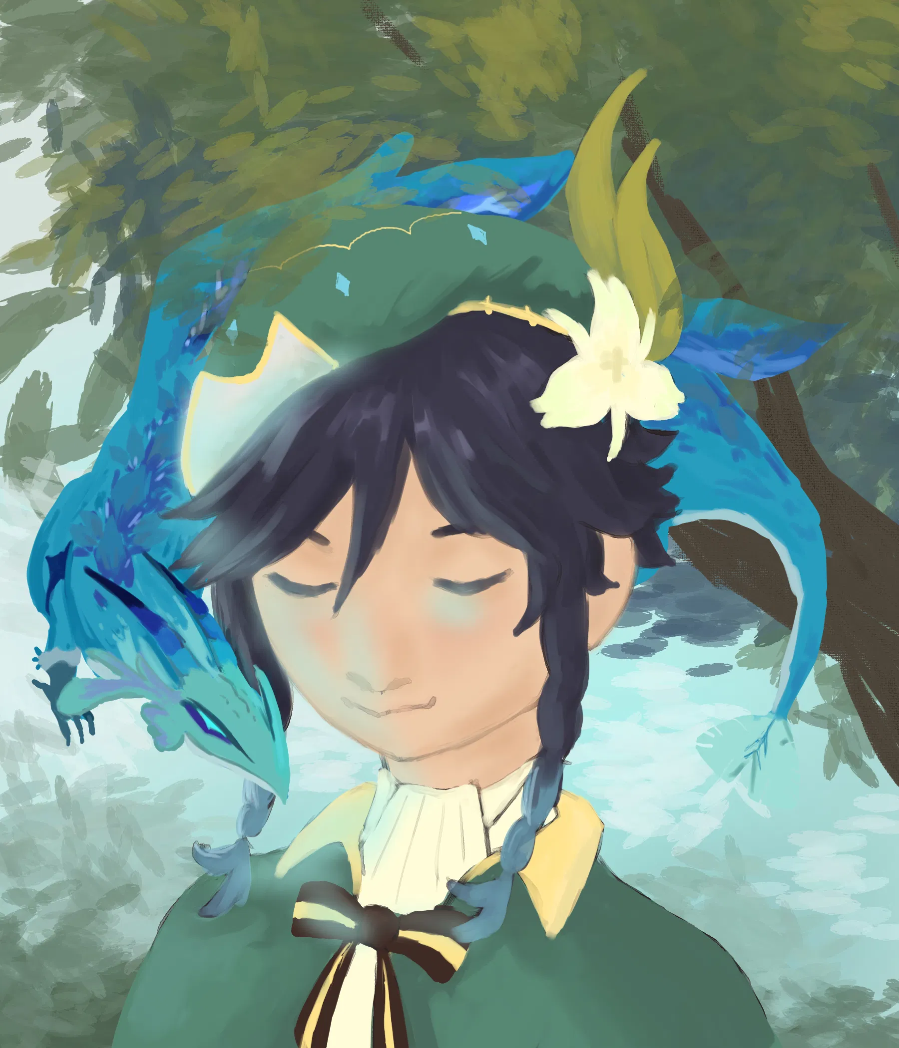 Venti fan art contest Genshin Impact | HoYoLAB