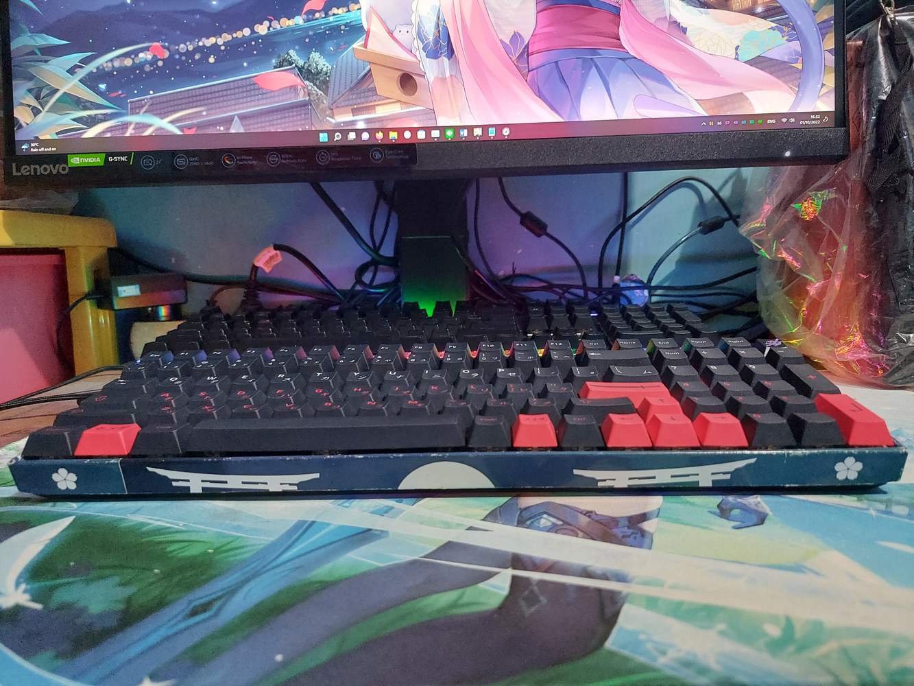 My Raiden Shogun inspired Keyboard Mod Genshin Impact | HoYoLAB