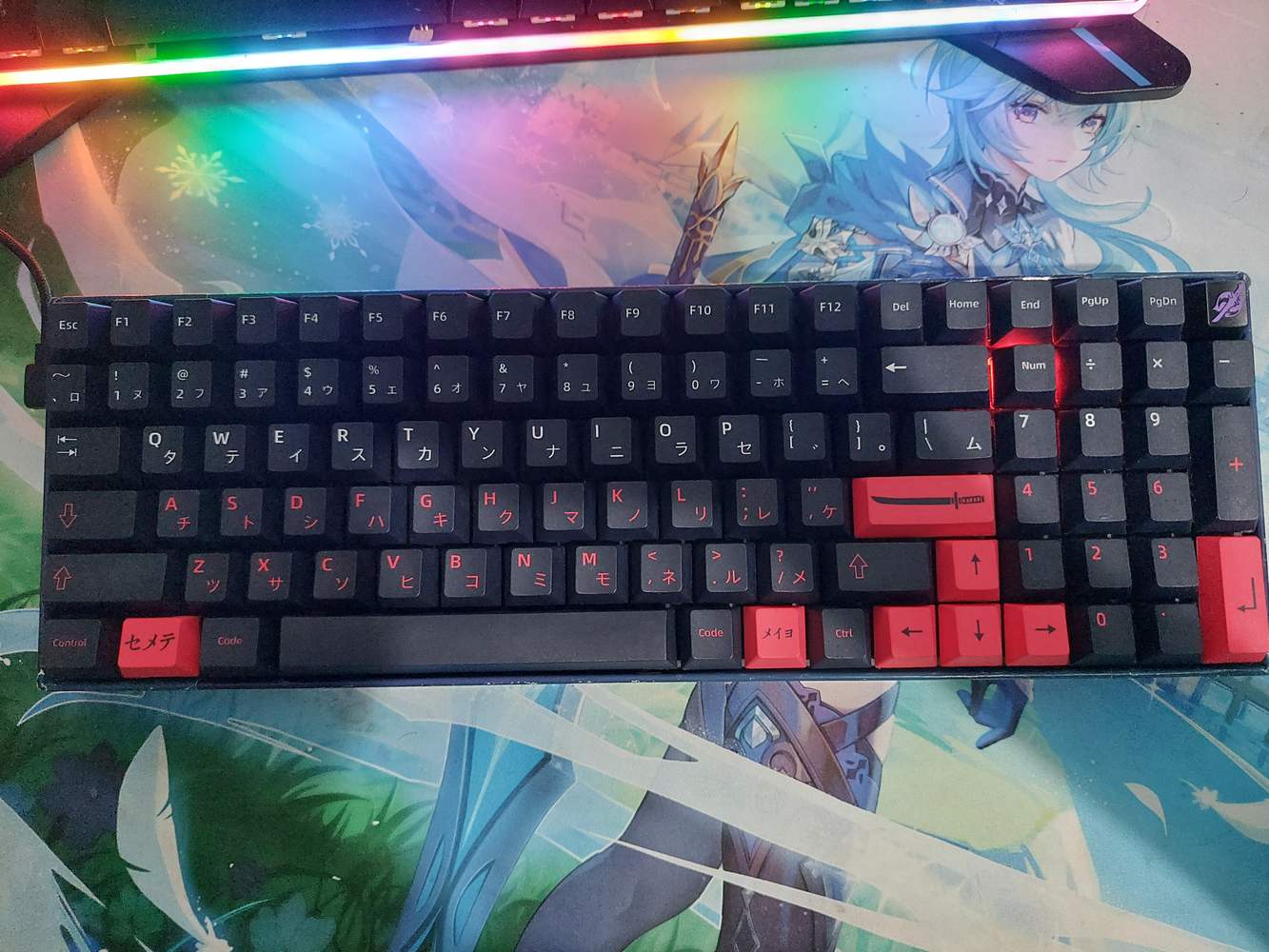 My Raiden Shogun inspired Keyboard Mod Genshin Impact | HoYoLAB