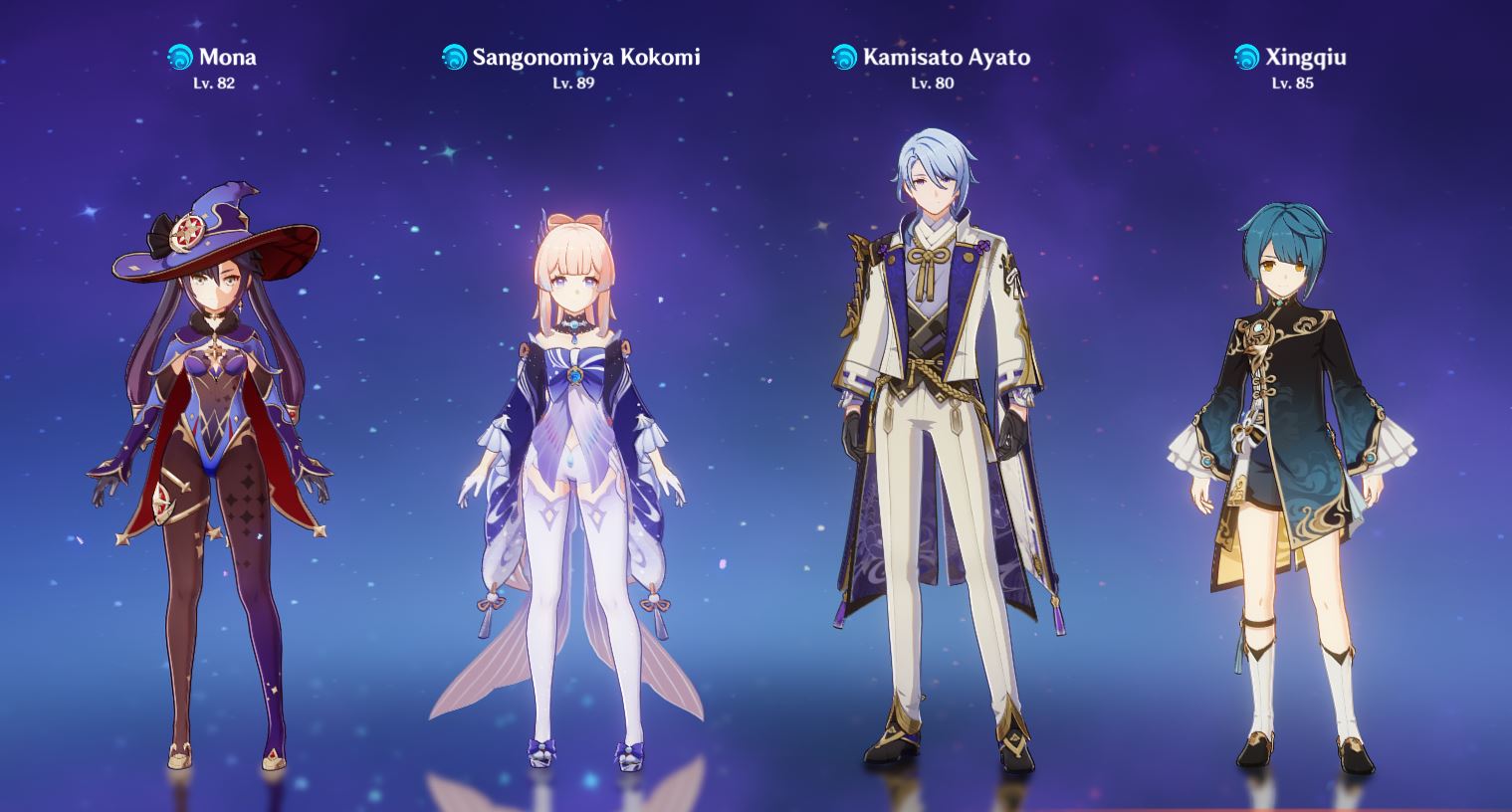 Hydro team Genshin Impact | HoYoLAB