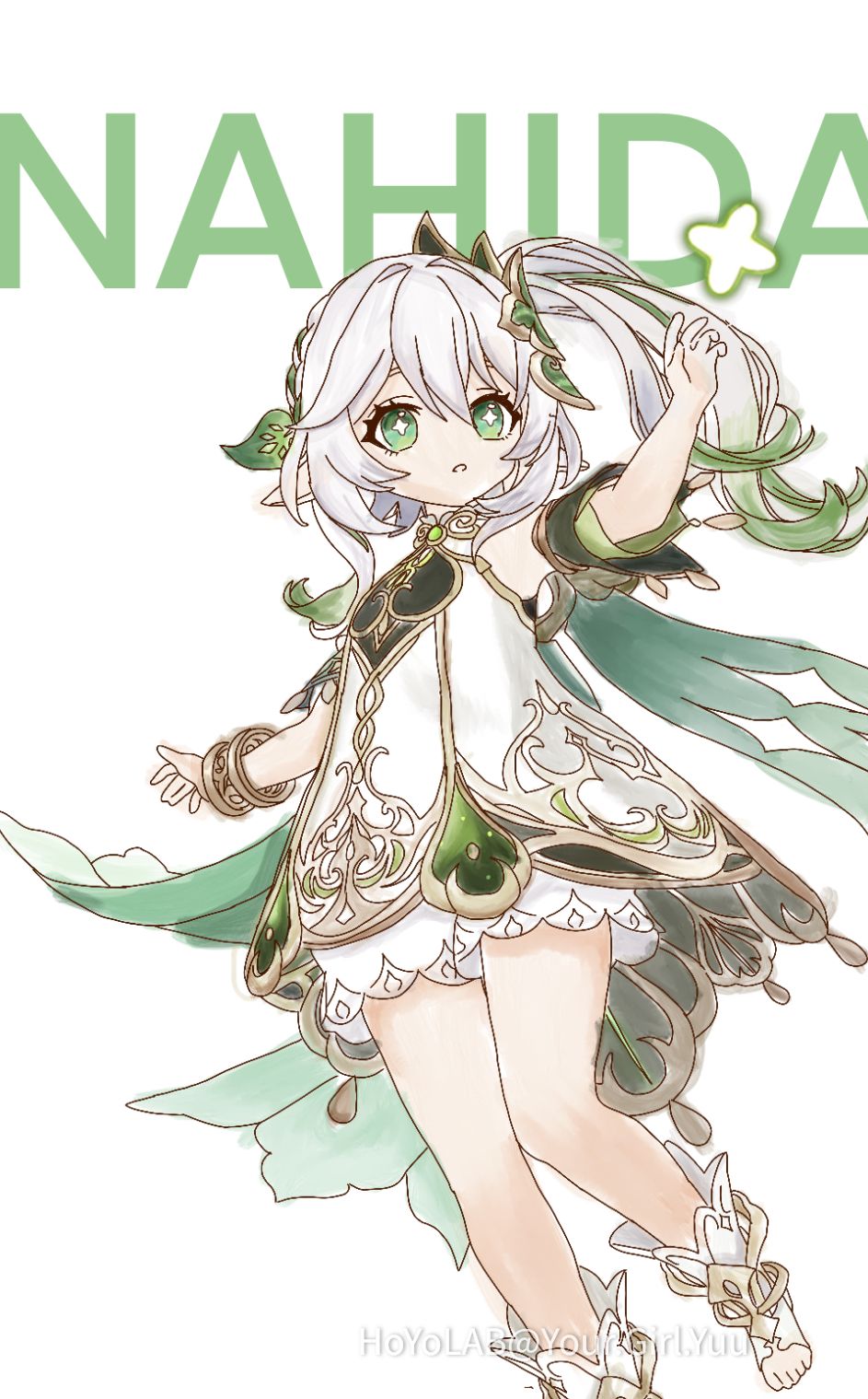 Nahida drawing Genshin Impact | HoYoLAB