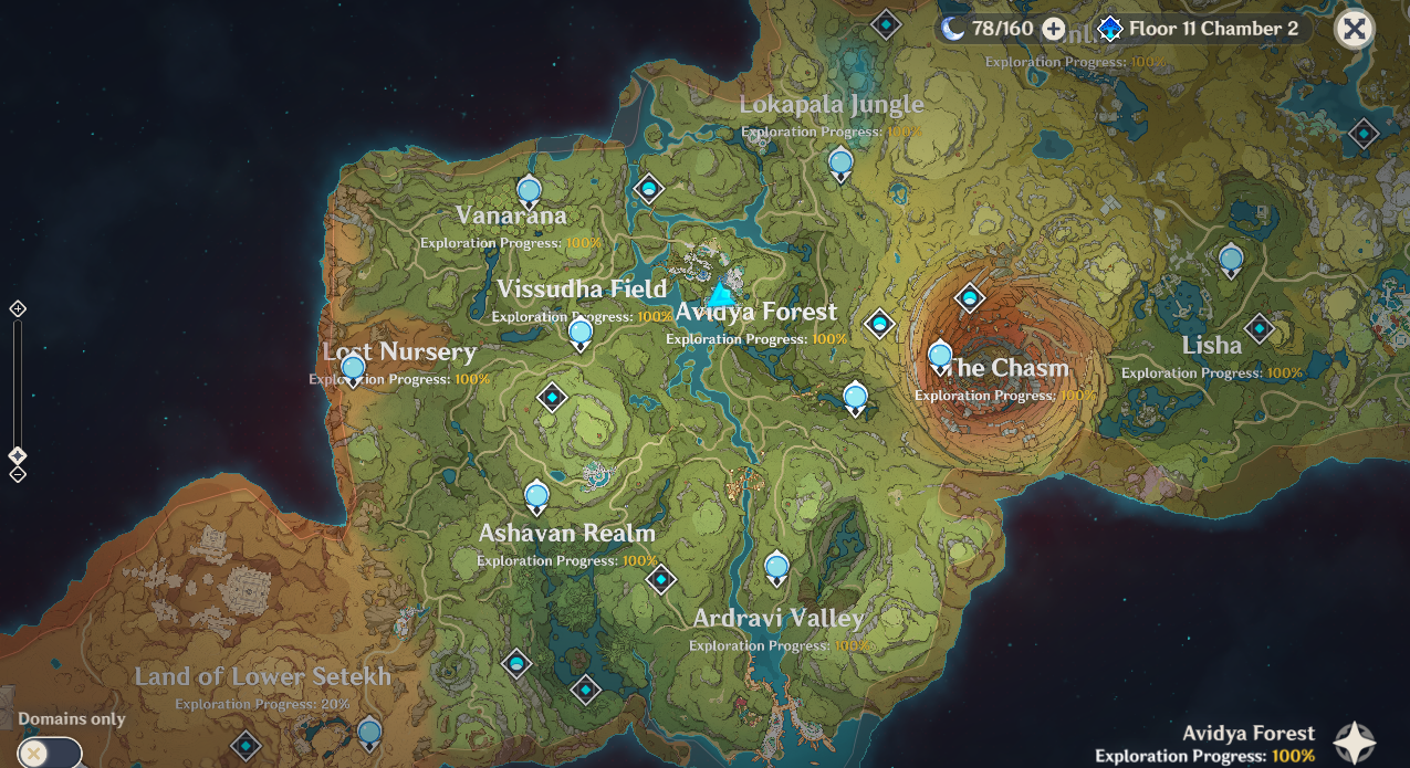 100% Exploration Genshin Impact | HoYoLAB