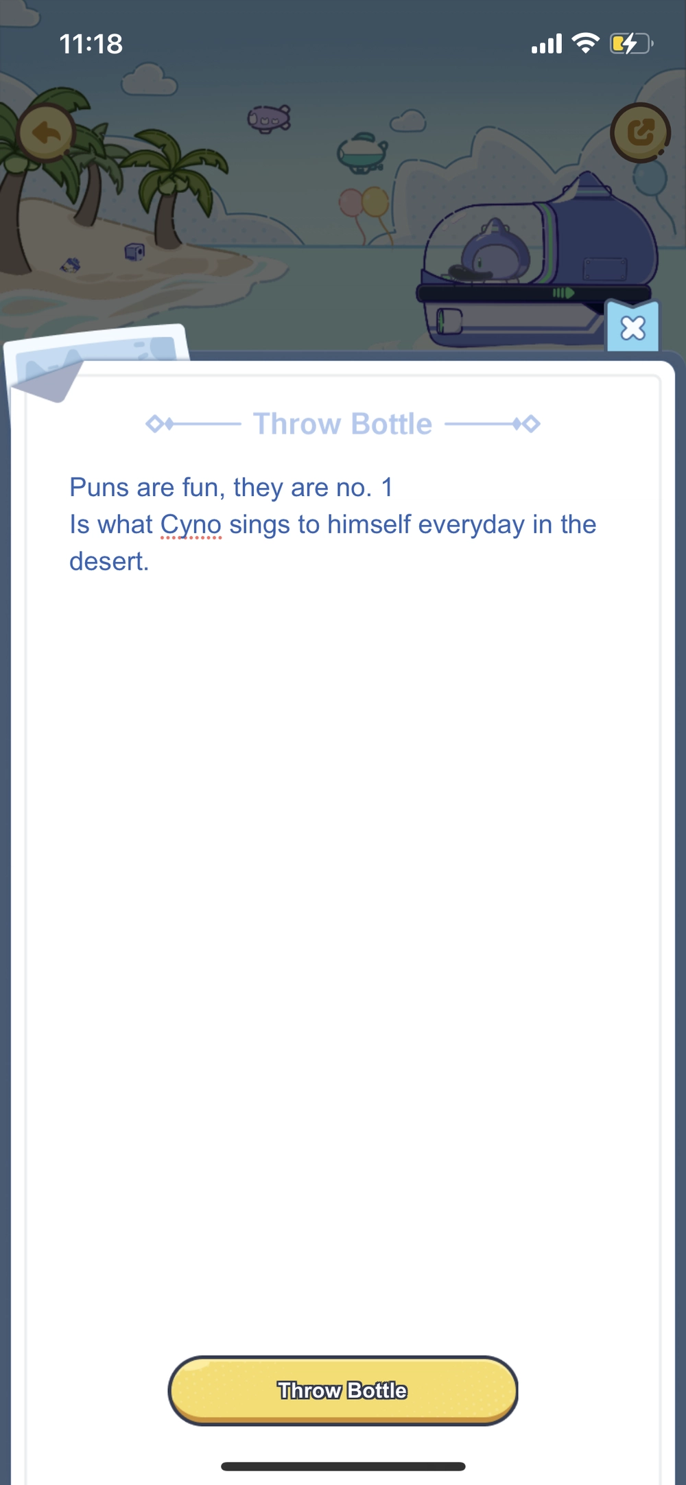 Does Cyno love puns | HoYoLAB