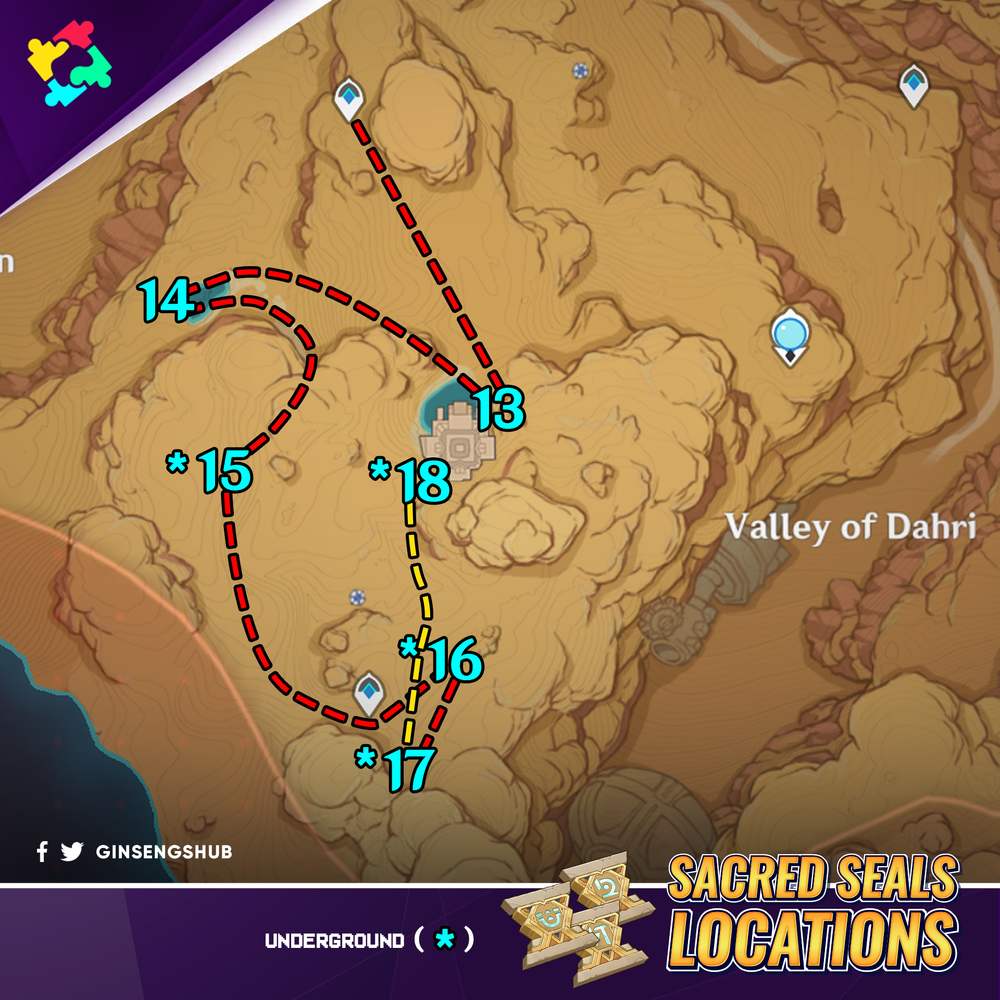 [v3.0] 60 Sacred Seals Locations PART 1 (30/60) Genshin Impact | HoYoLAB