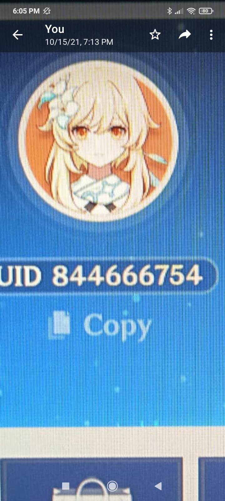 My asia server UID Genshin Impact | HoYoLAB