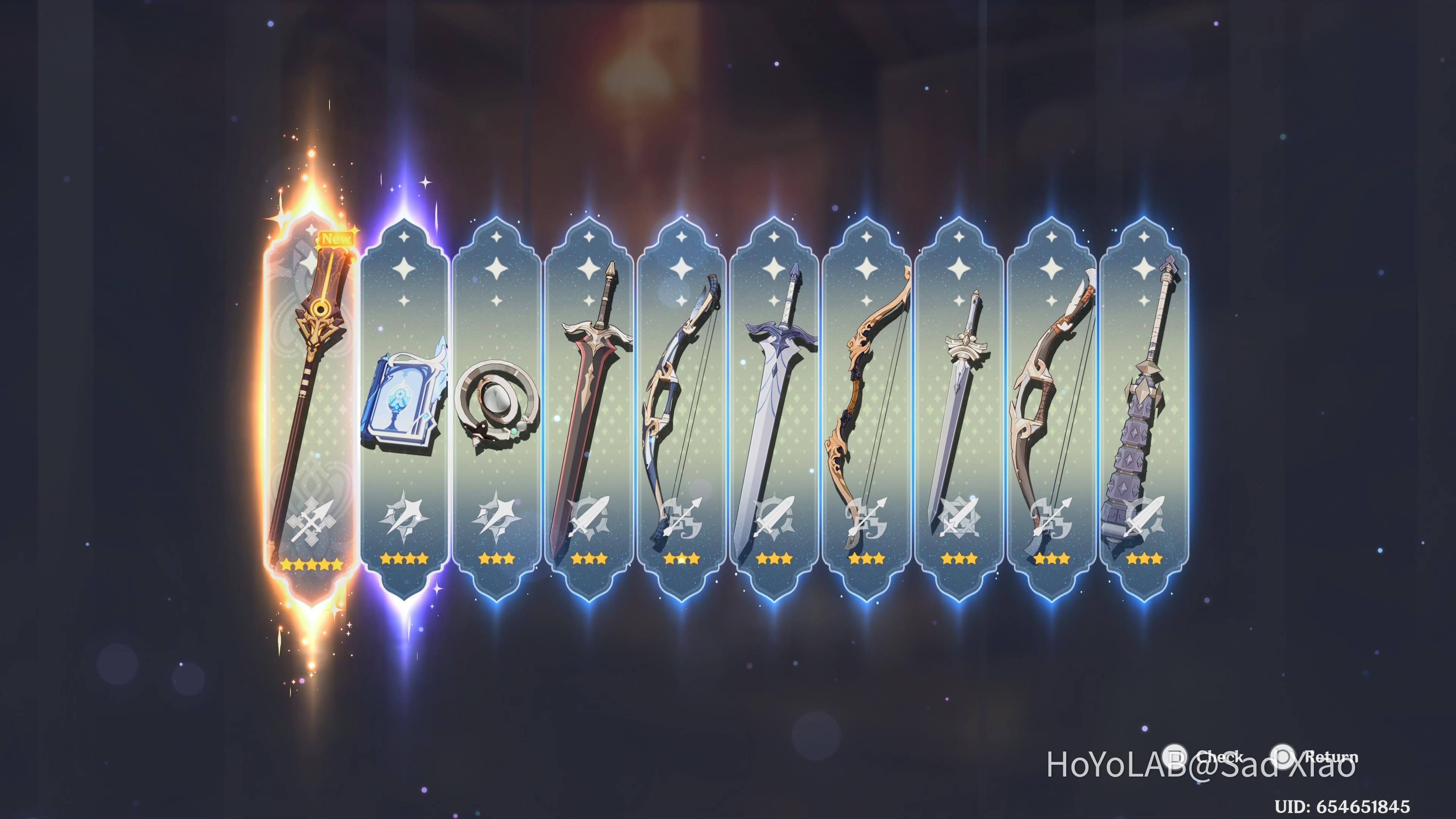 i got Cyno's weapon in one ten pull on my alt acc! Genshin Impact | HoYoLAB