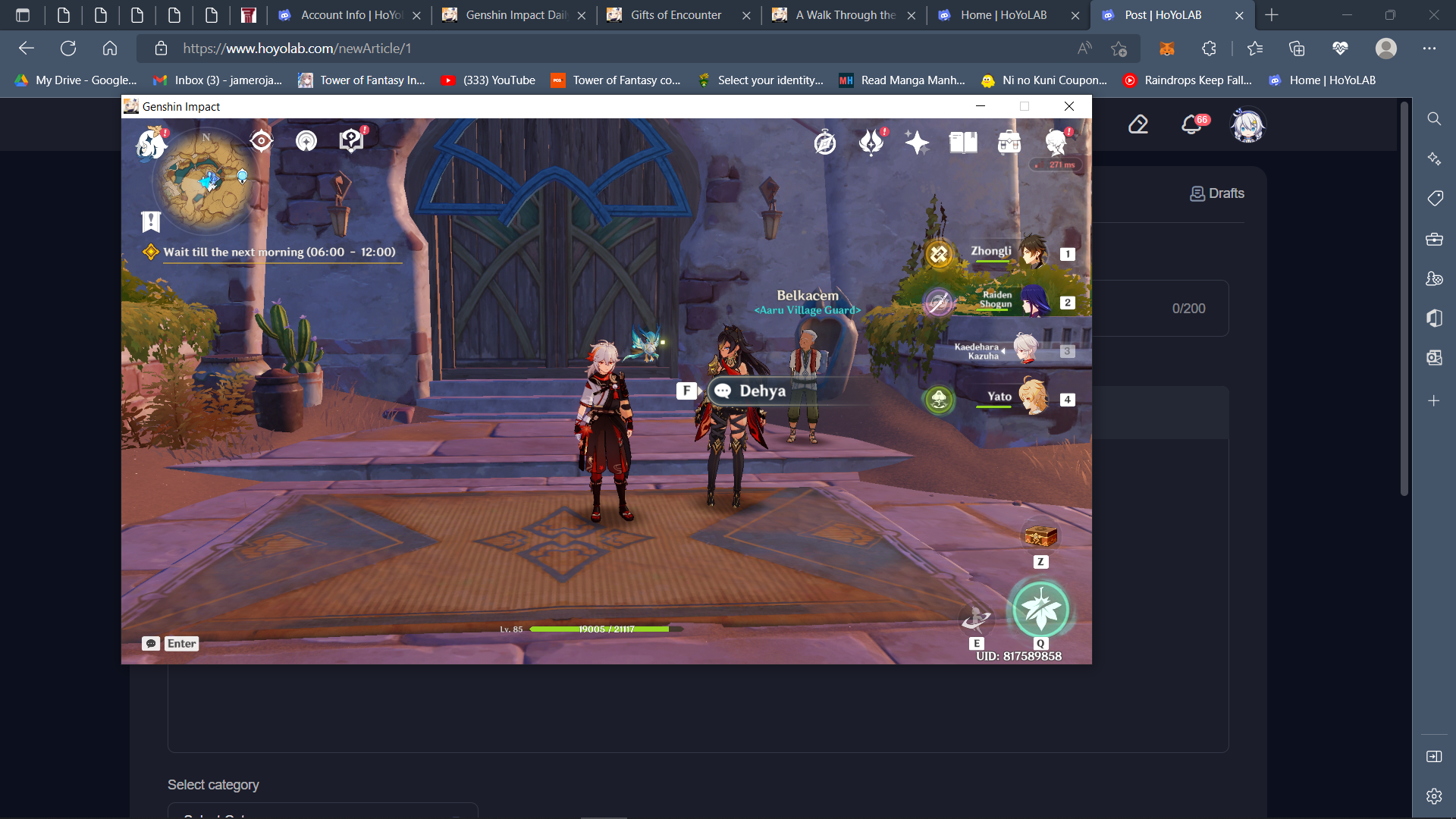 Quest mode Genshin Impact | HoYoLAB