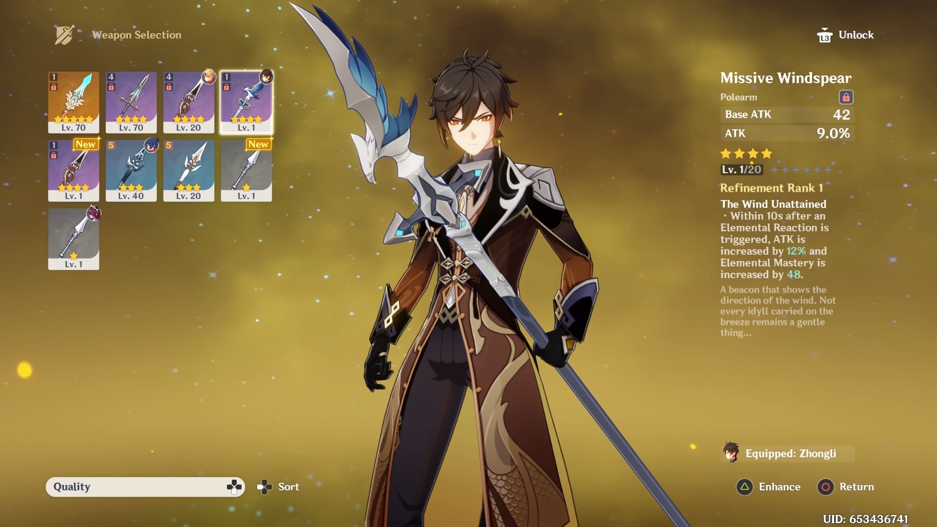 Missive Windspear Genshin Impact | HoYoLAB