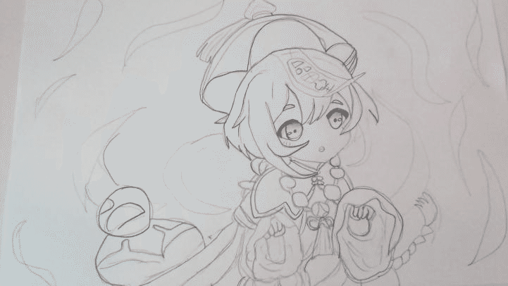 Qiqi Scetch, Done! Genshin Impact | HoYoLAB