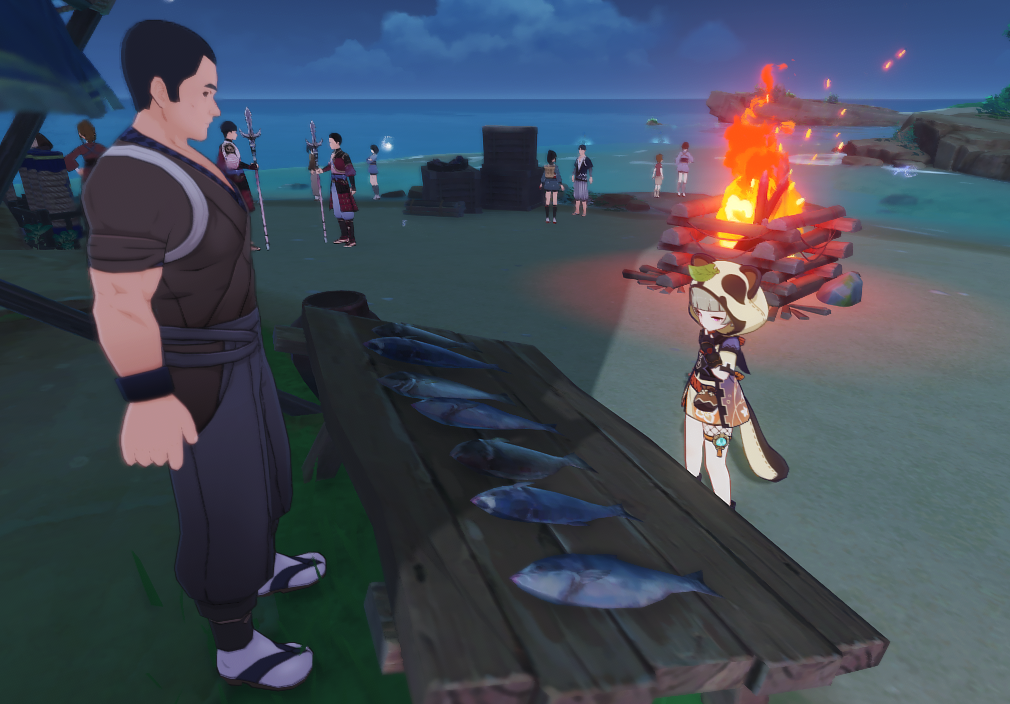 Sayu wants fishy fish🐟 Genshin Impact | HoYoLAB